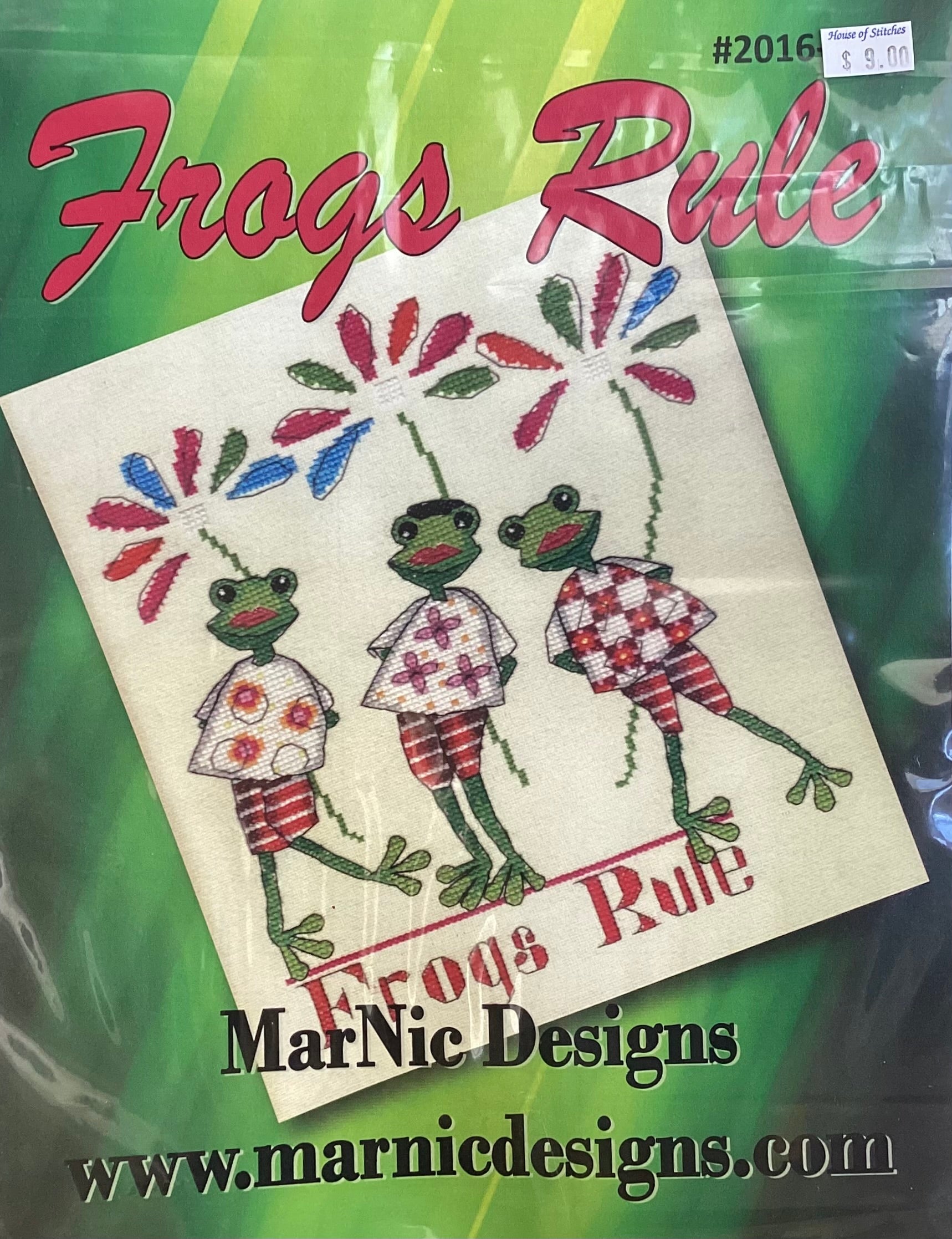 Frogs Rule by MarNic Designs – HouseOfStitches