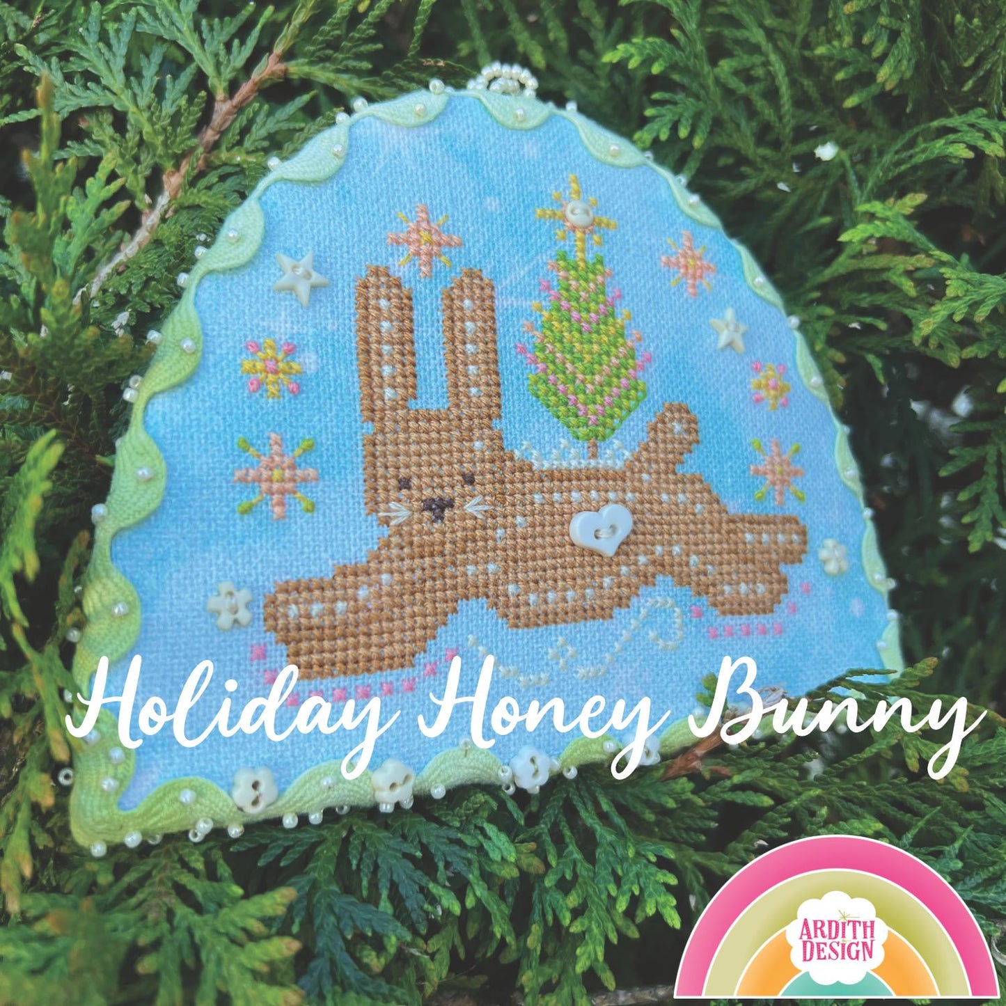 Holiday Honey Bunny by Ardith Design – HouseOfStitches