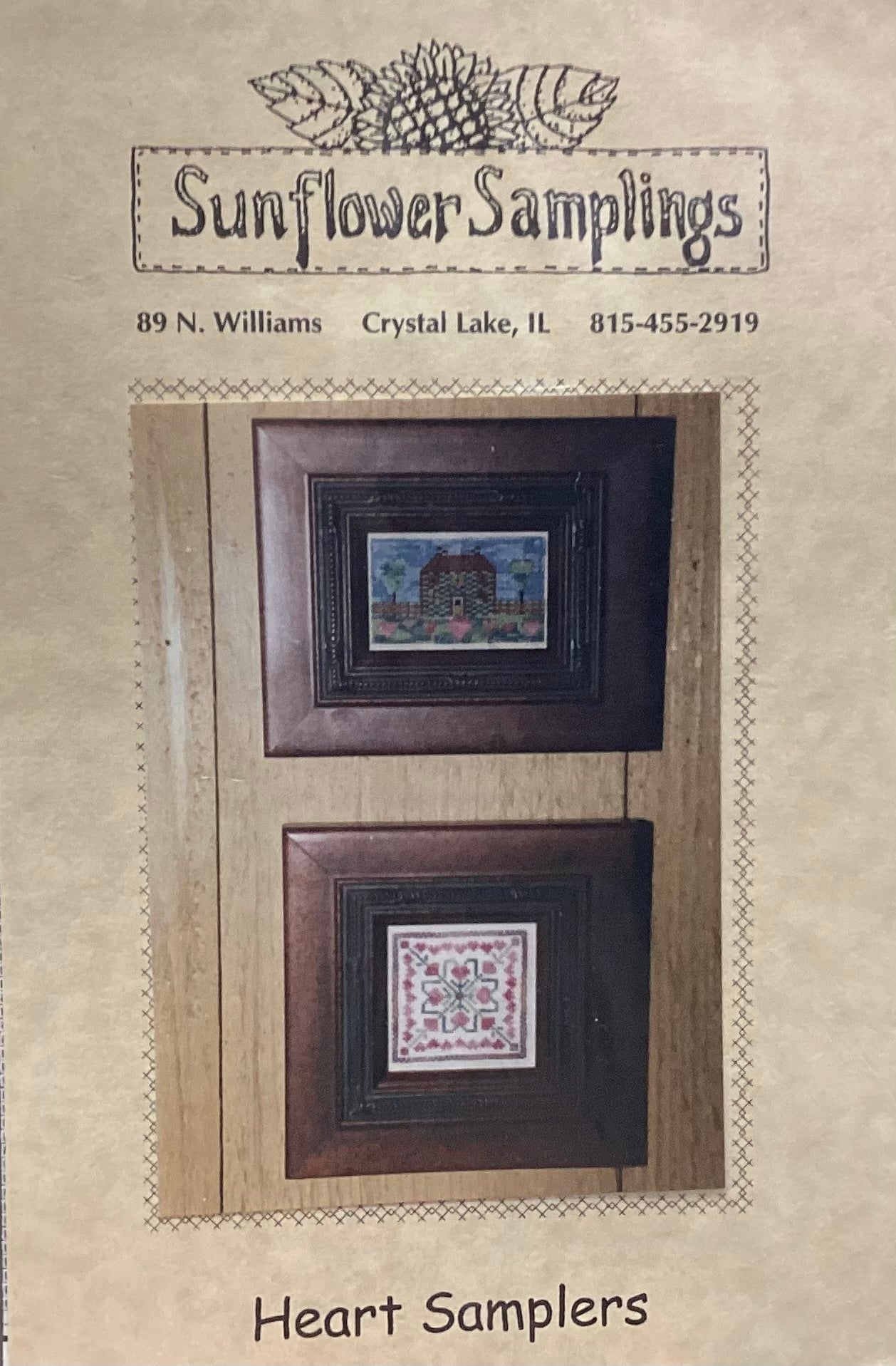 Heart Samplers by Sunflower Samplings – HouseOfStitches