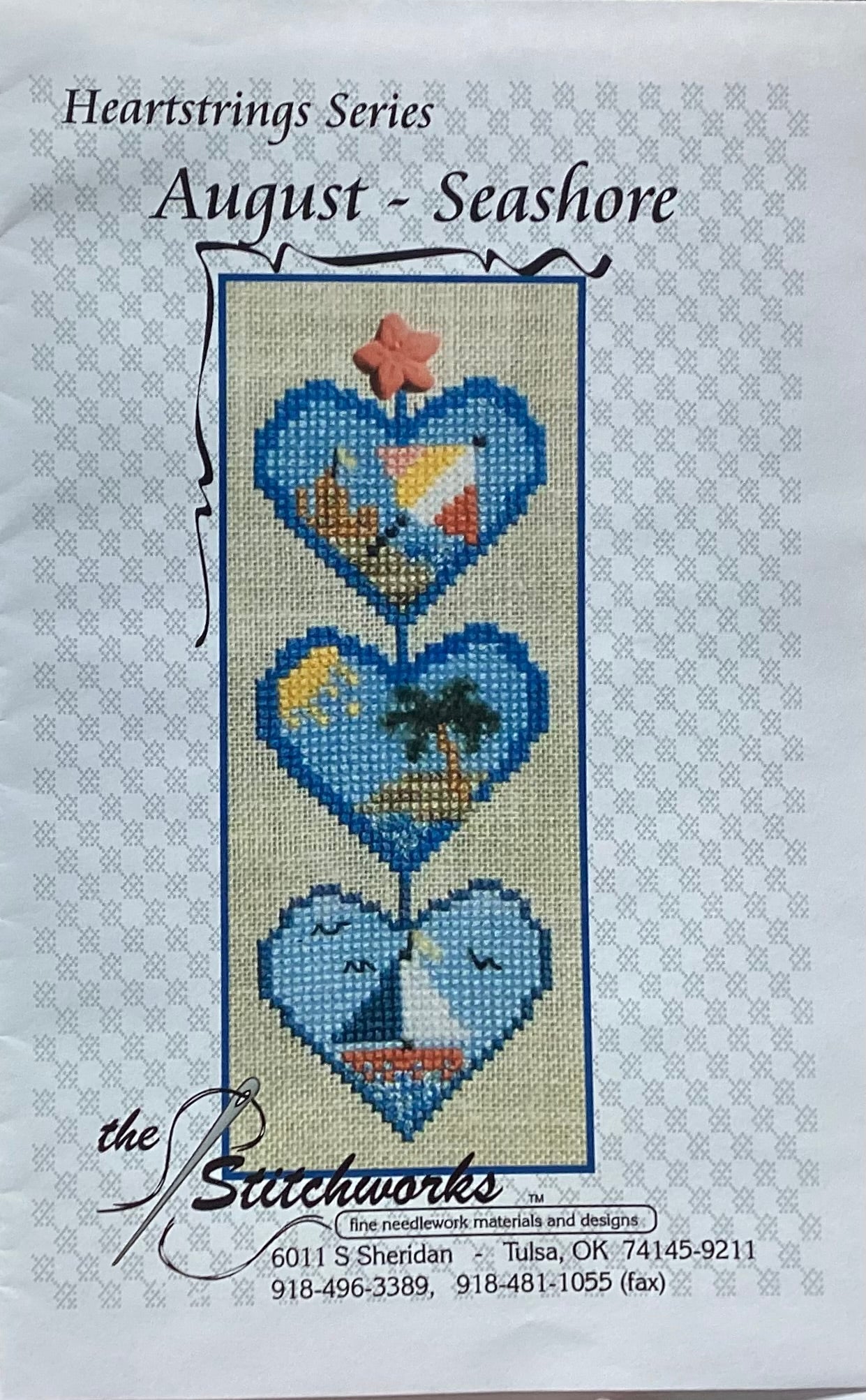 Heartstrings Series: August-Seashore by The Stitchworks – HouseOfStitches