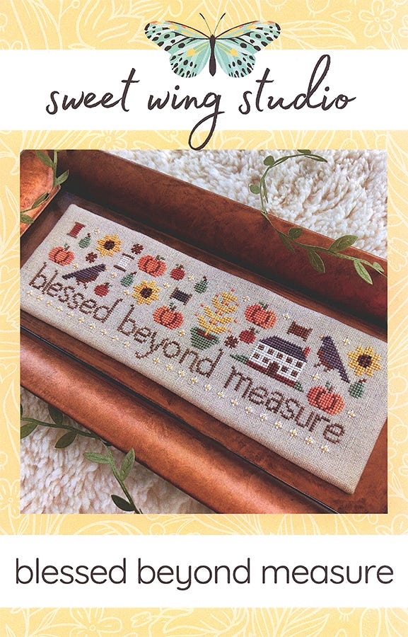 Blessed Beyond Measure by Sweet Wing Studio – HouseOfStitches