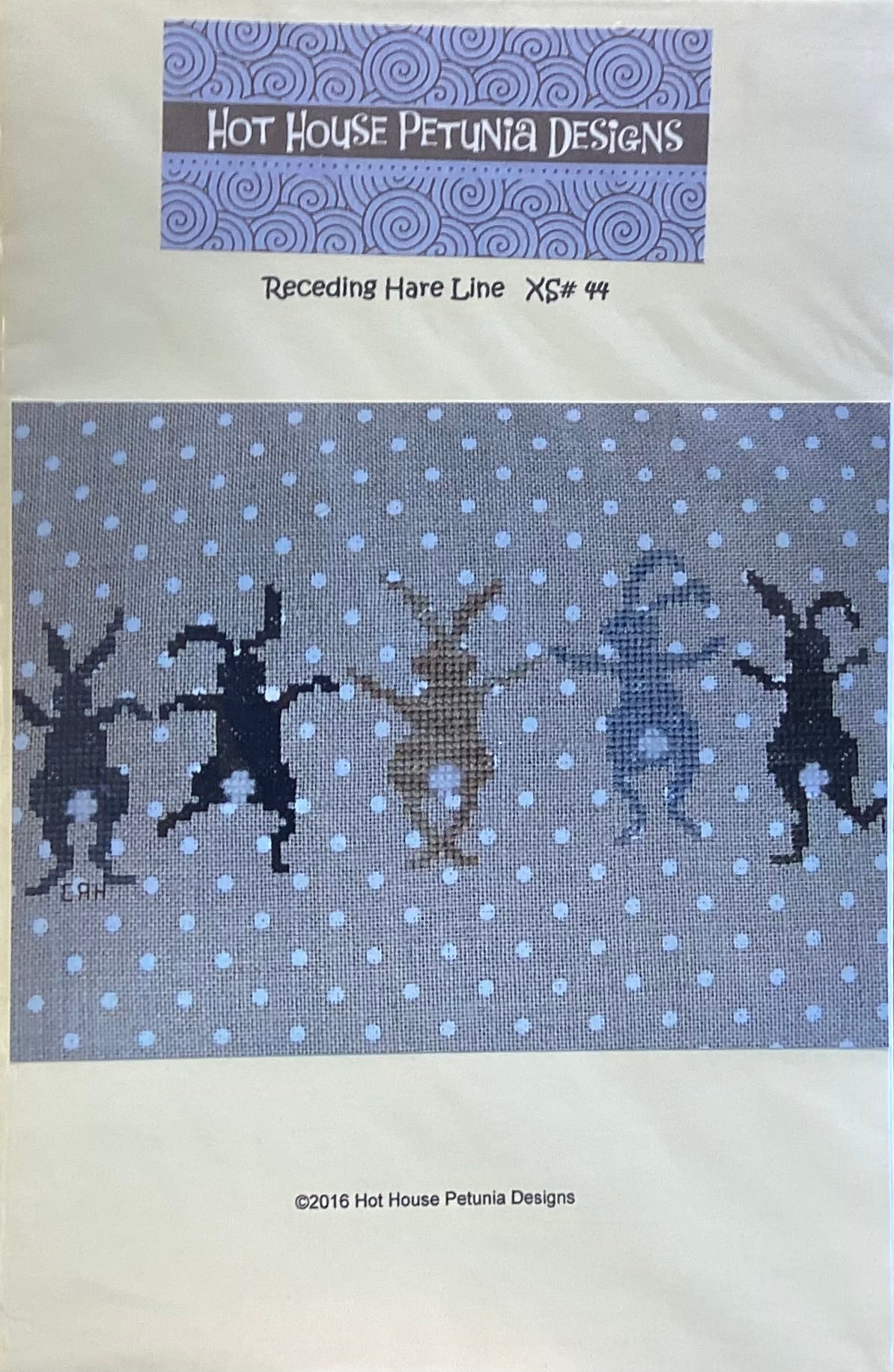 Receding Hare Line by Hot House Petunia Designs – HouseOfStitches