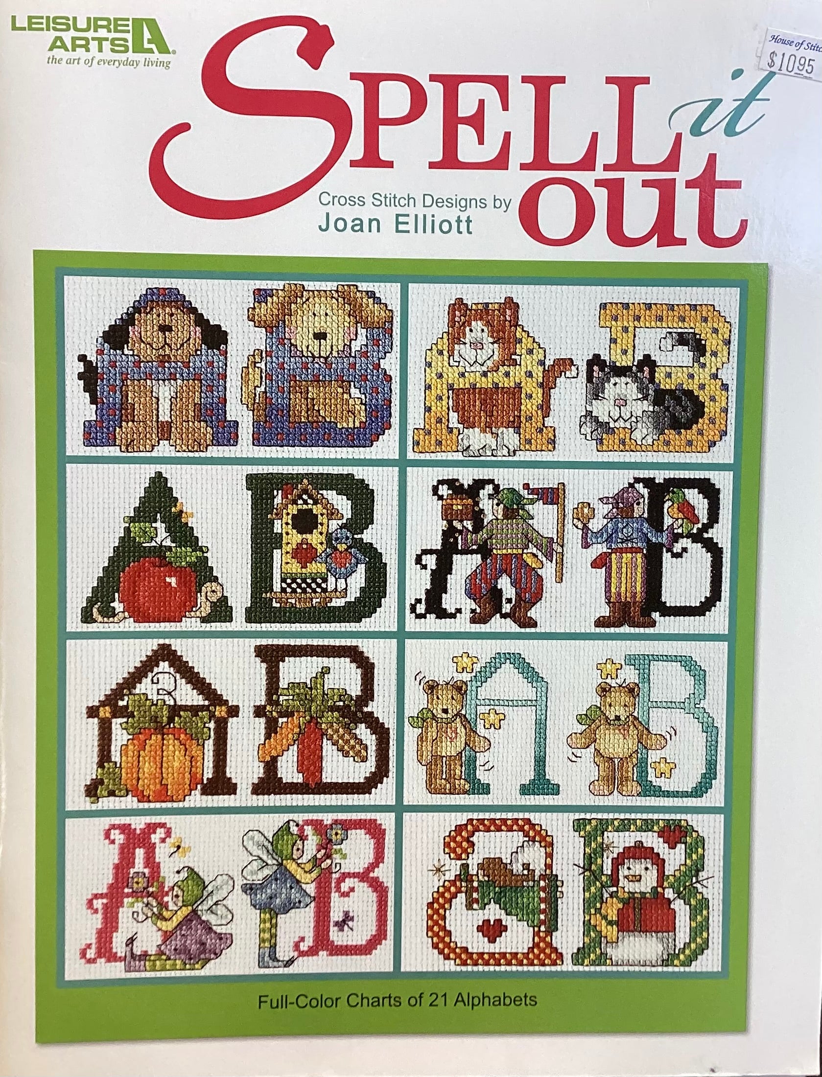 Spell it Out by Leisure Arts – HouseOfStitches