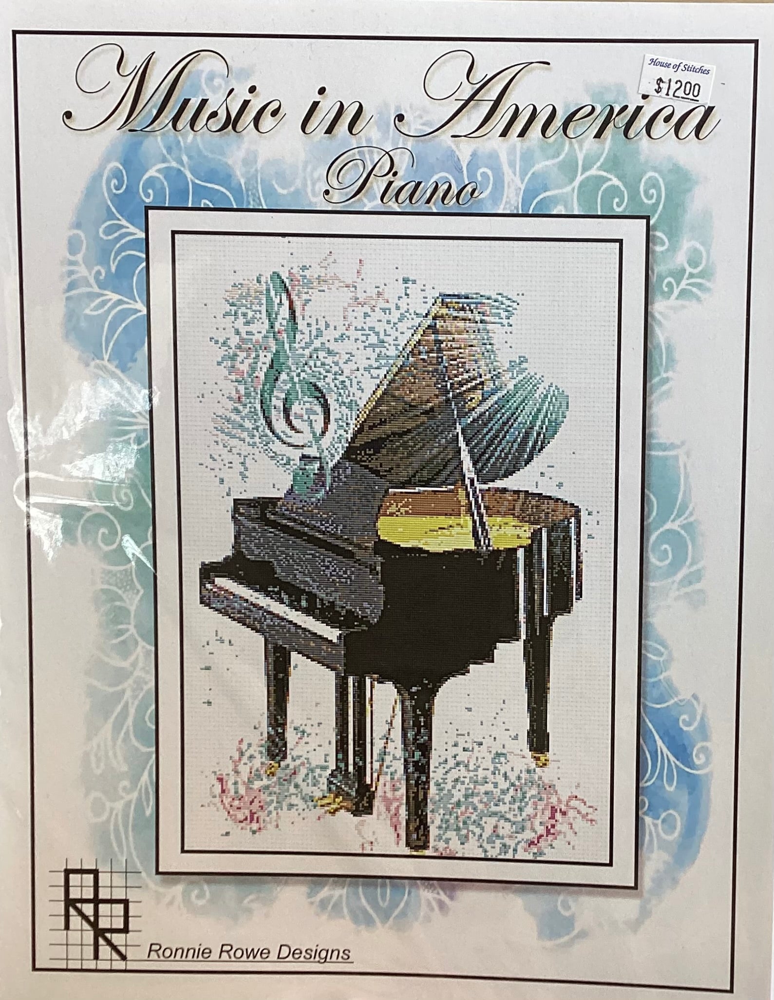 Music in America: Piano by Ronnie Rowe Designs – HouseOfStitches