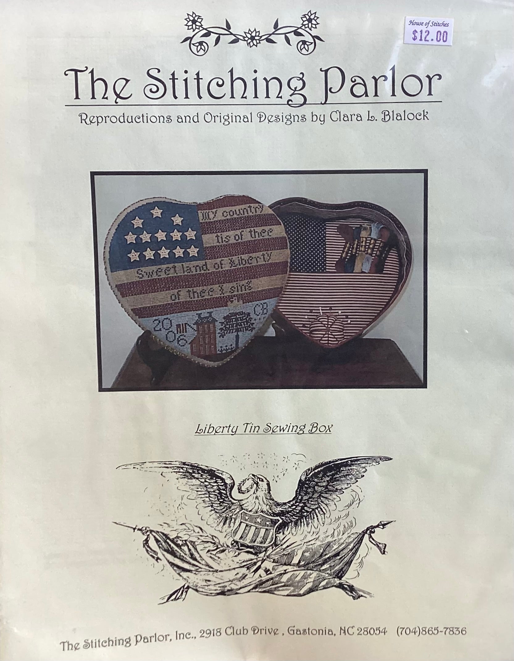 Liberty Tin Sewing Box by The Stitching Parlor – HouseOfStitches