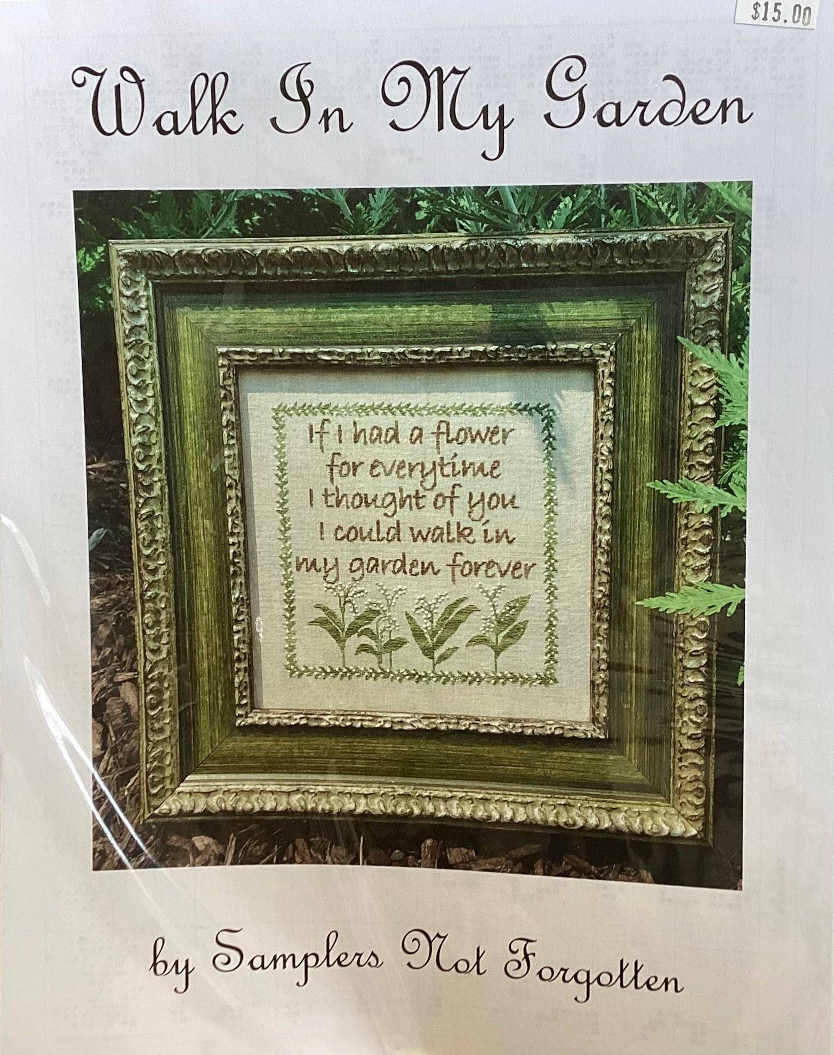 Walk in My Garden by Samplers Not Forgotten – HouseOfStitches