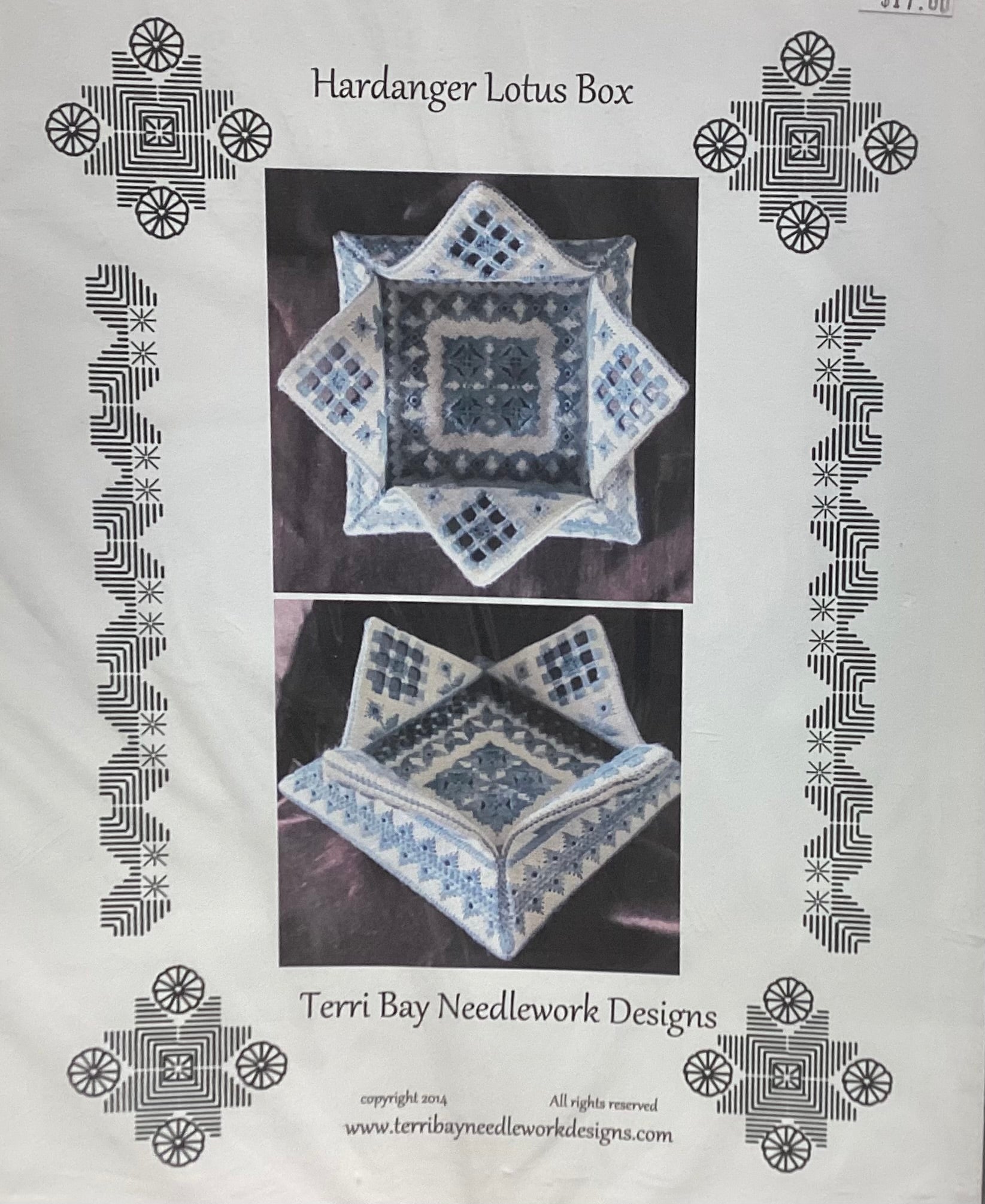 Hardanger Lotus Box by Terri Bay Needlework Designs – HouseOfStitches