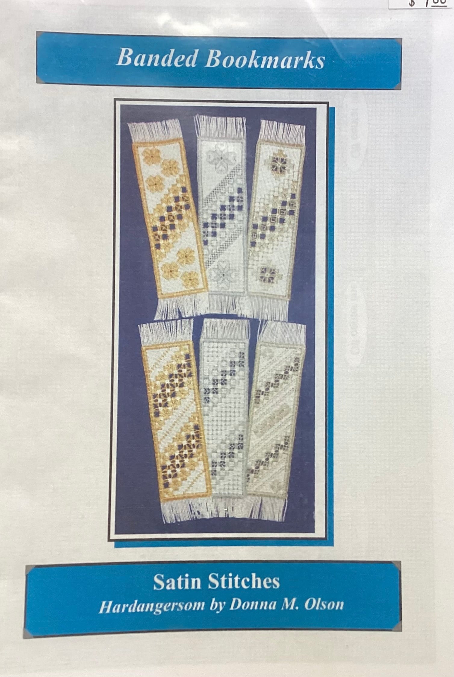 Banded Bookmarks: Hardanger by Satin Stitches – HouseOfStitches