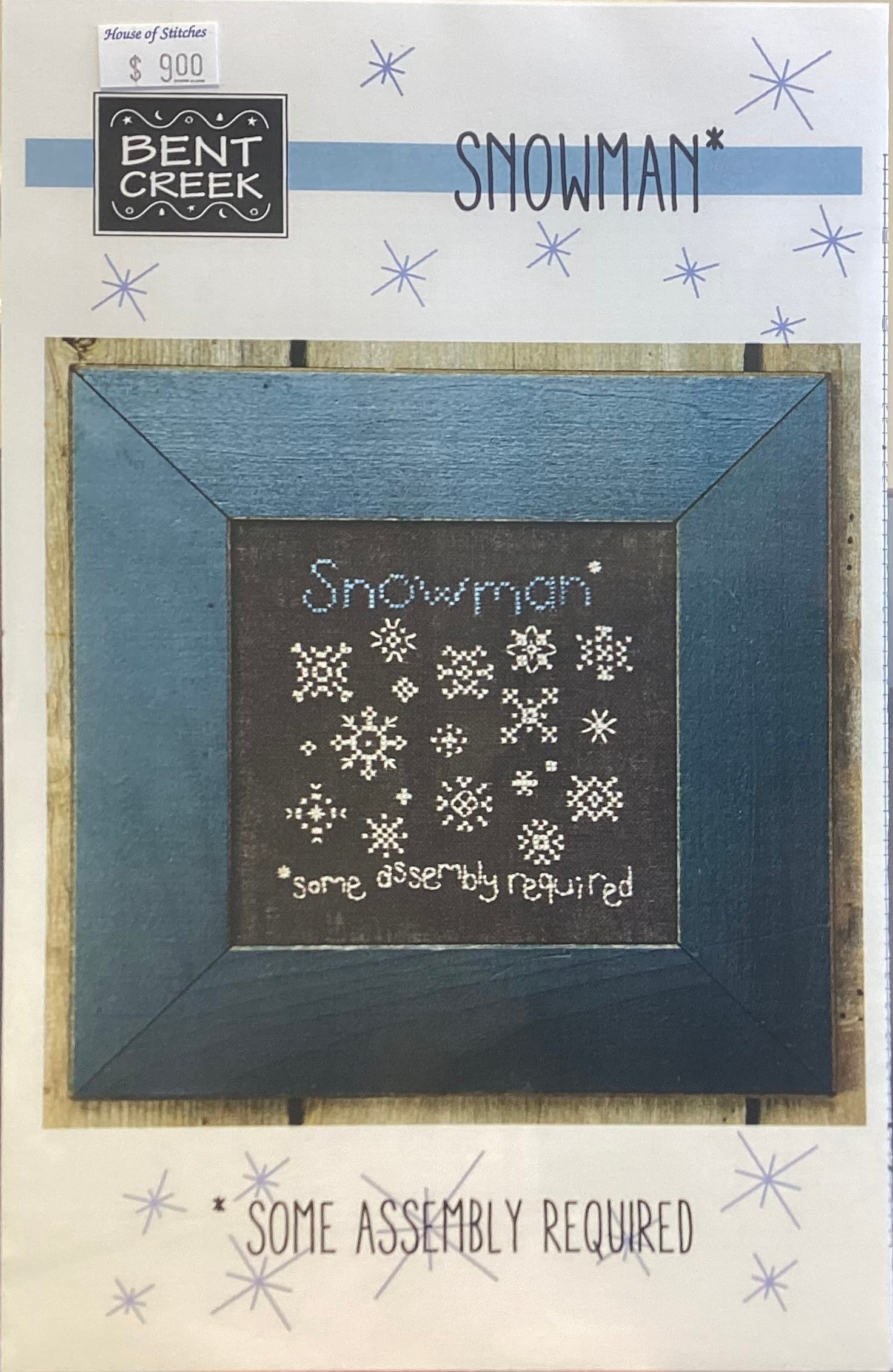 Snowman* Some Assembly Required by Bent Creek – HouseOfStitches