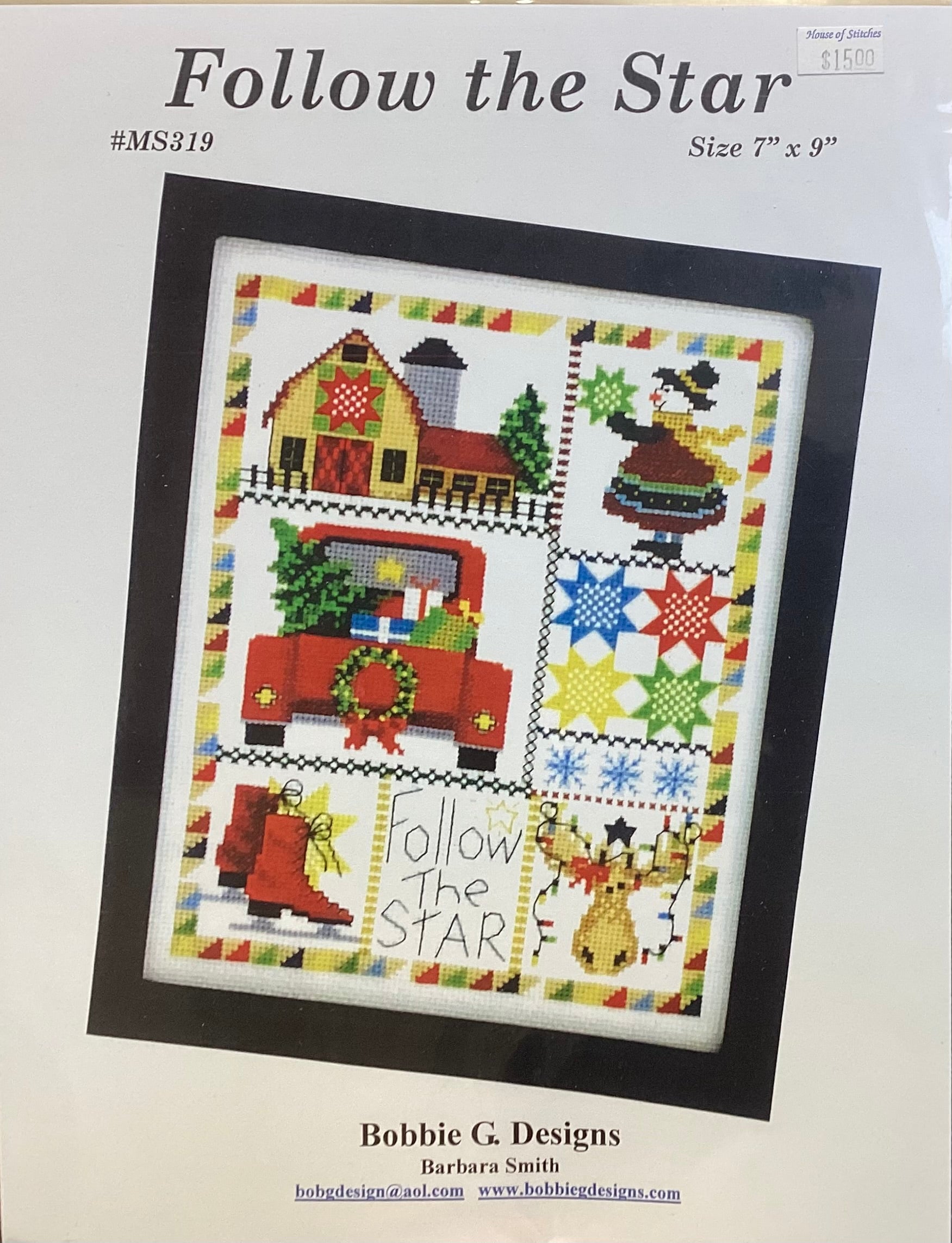 Follow the Star by Bobbie G. Designs – HouseOfStitches