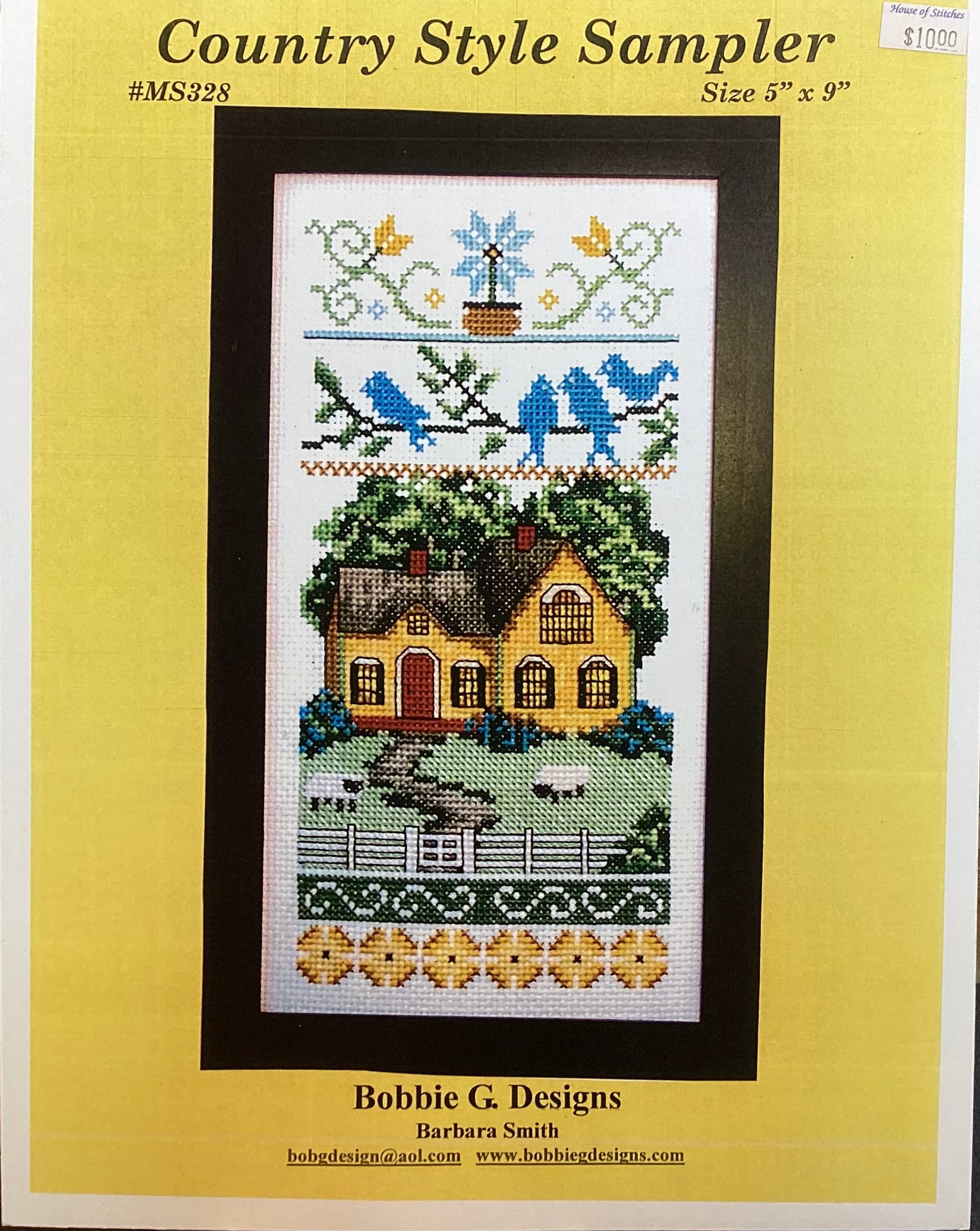 Country Style Sampler by Bobbie G. Designs – HouseOfStitches