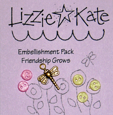 Friendship Grows Embellishment Pack by Lizzie Kate – HouseOfStitches