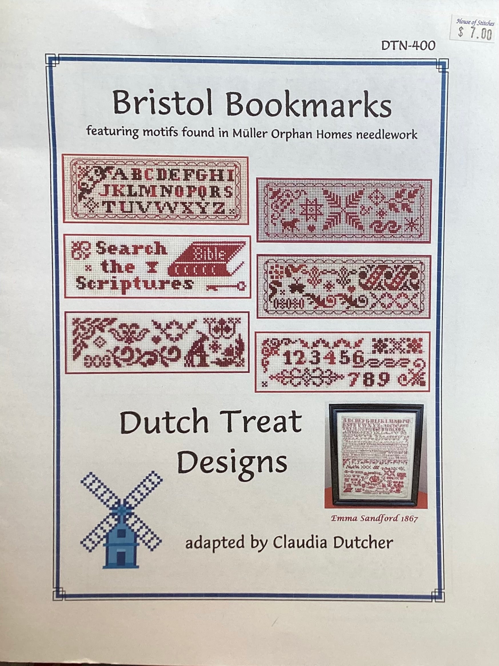 Bristol Bookmarks by Dutch Treat Designs – HouseOfStitches