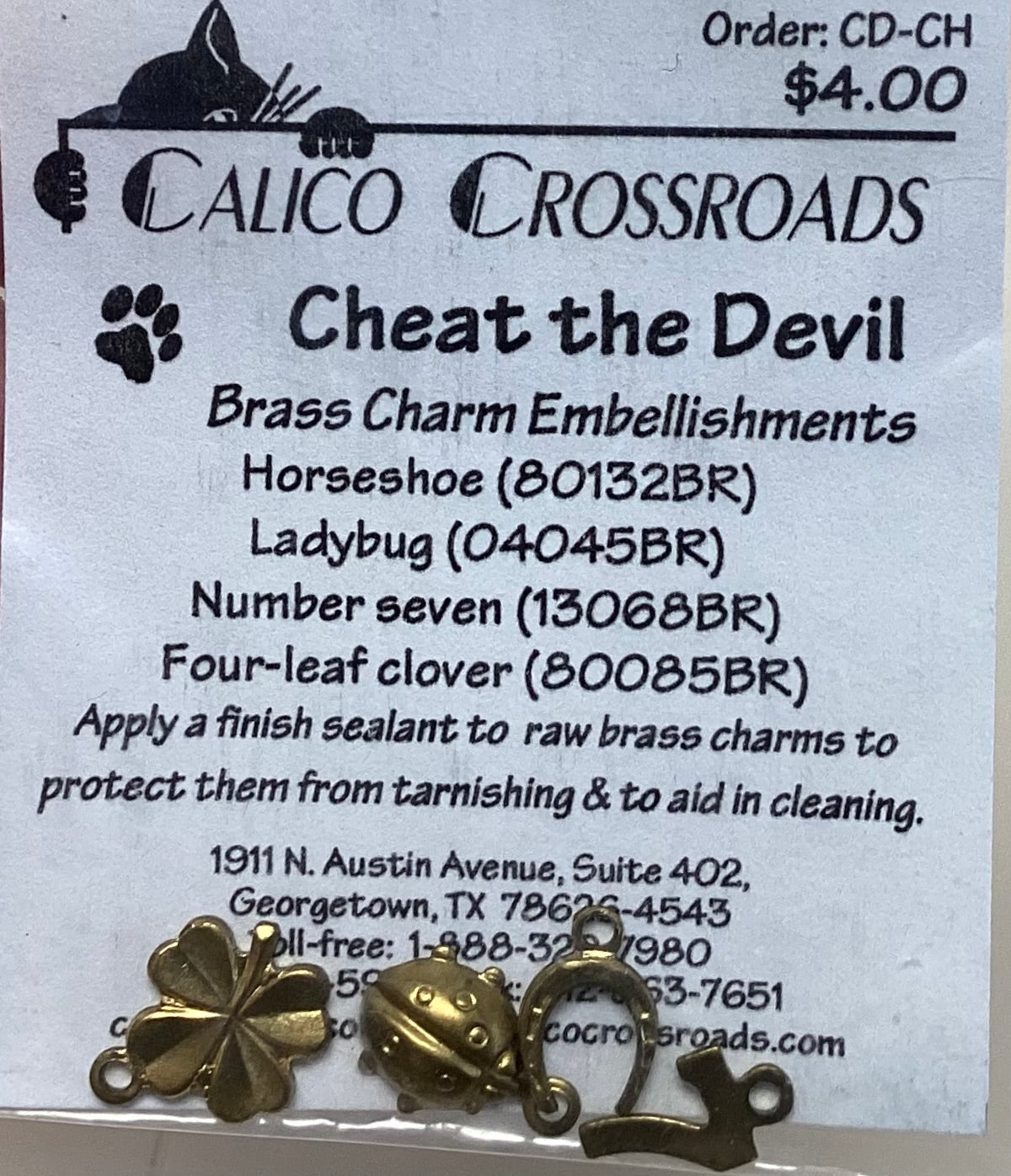 Cheat the Devil Embellishment Pack by Calico Crossroads – HouseOfStitches