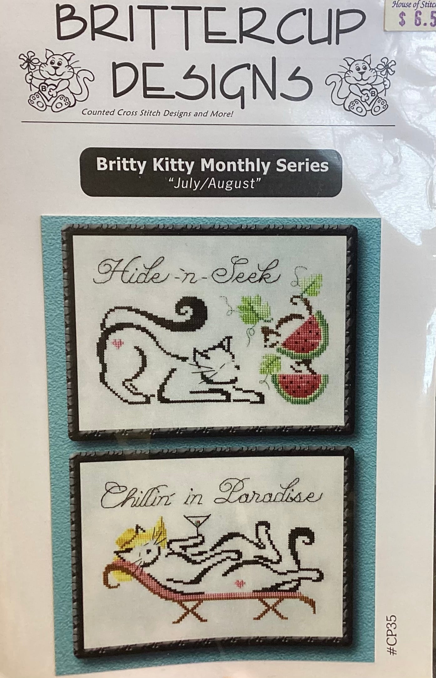 Britty Kitty Monthly Series: July/August by Brittercup Designs ...