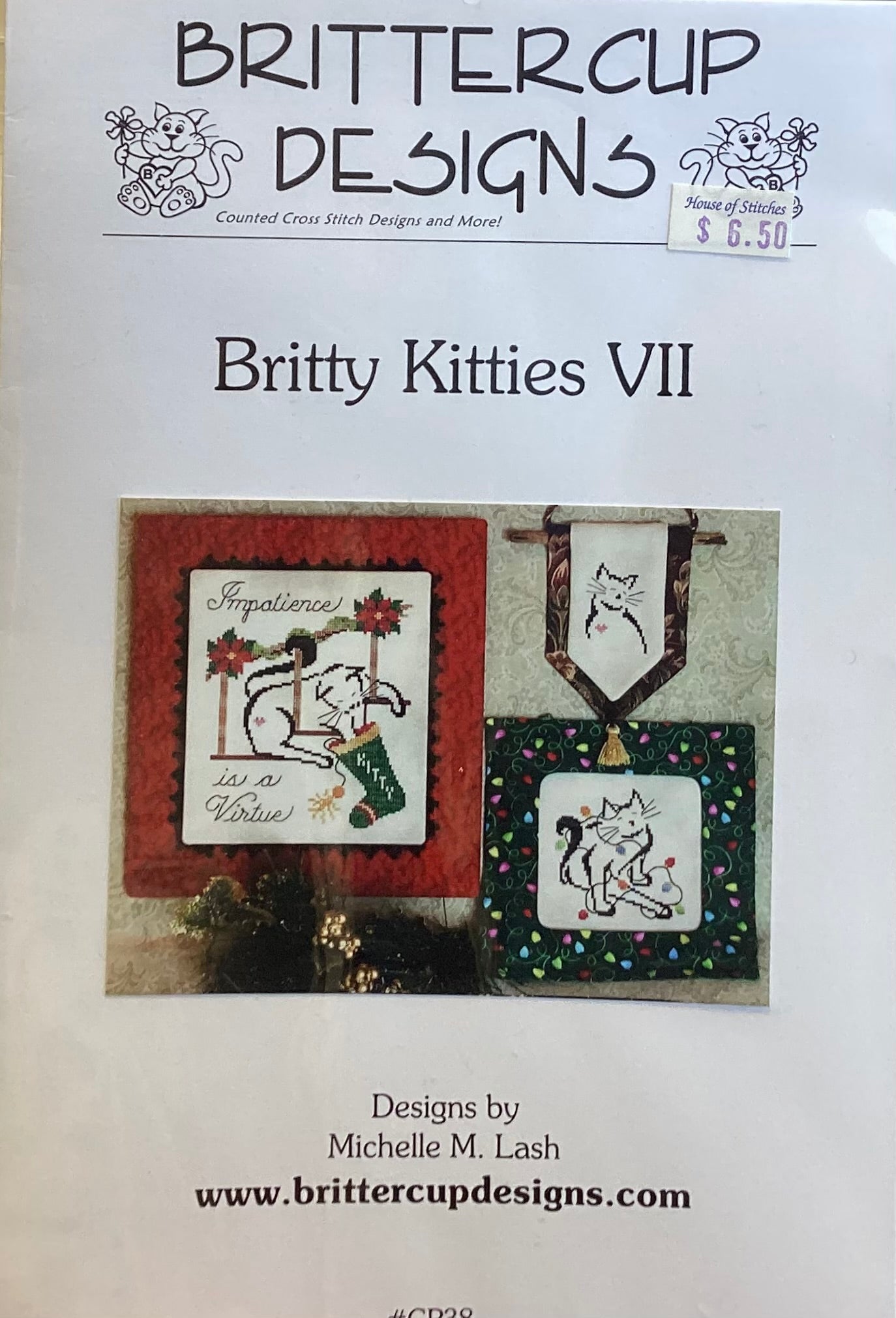 Britty Kitties VII by Brittercup Designs – HouseOfStitches
