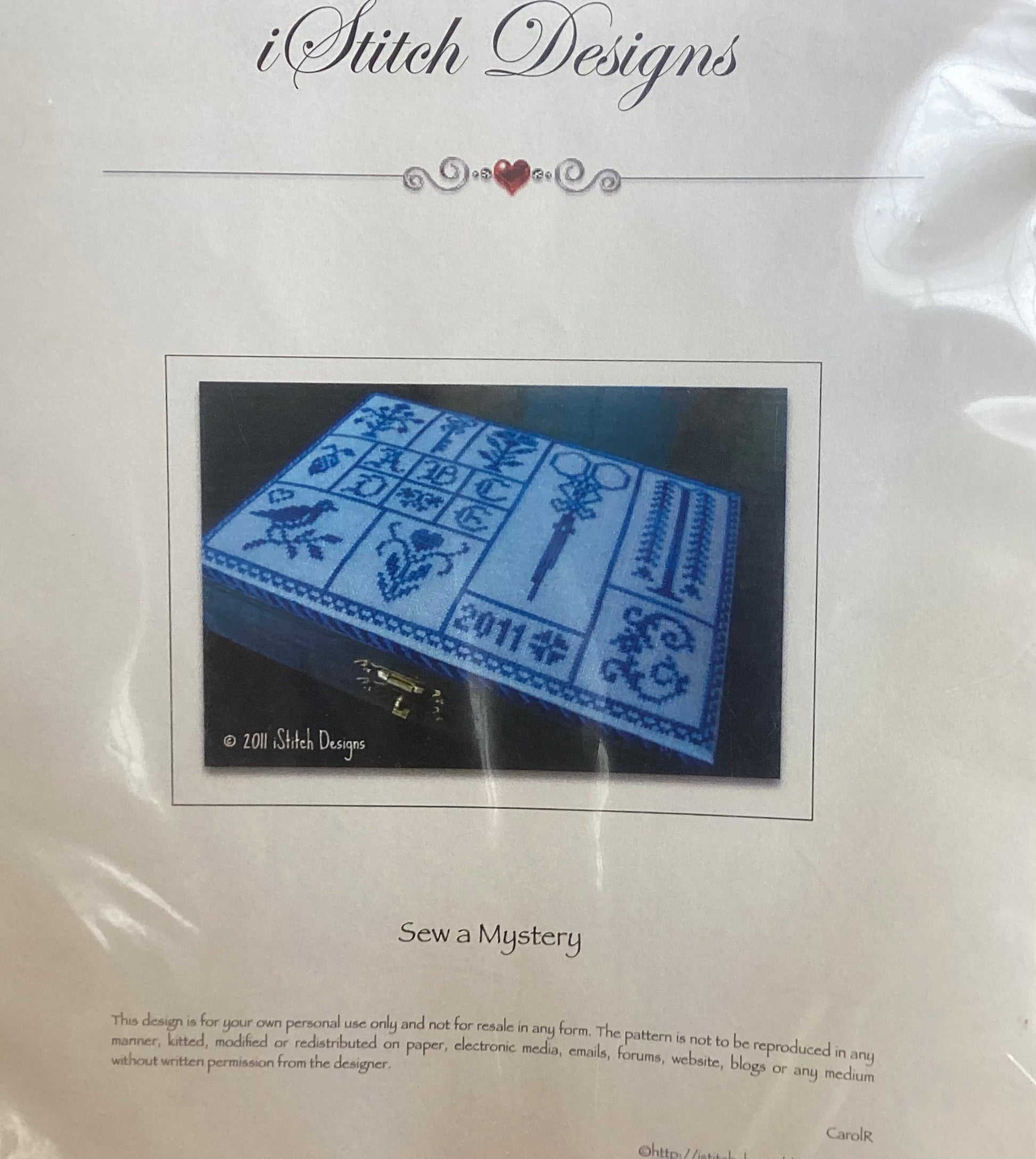 Sew a Mystery by i Stitch Designs – HouseOfStitches