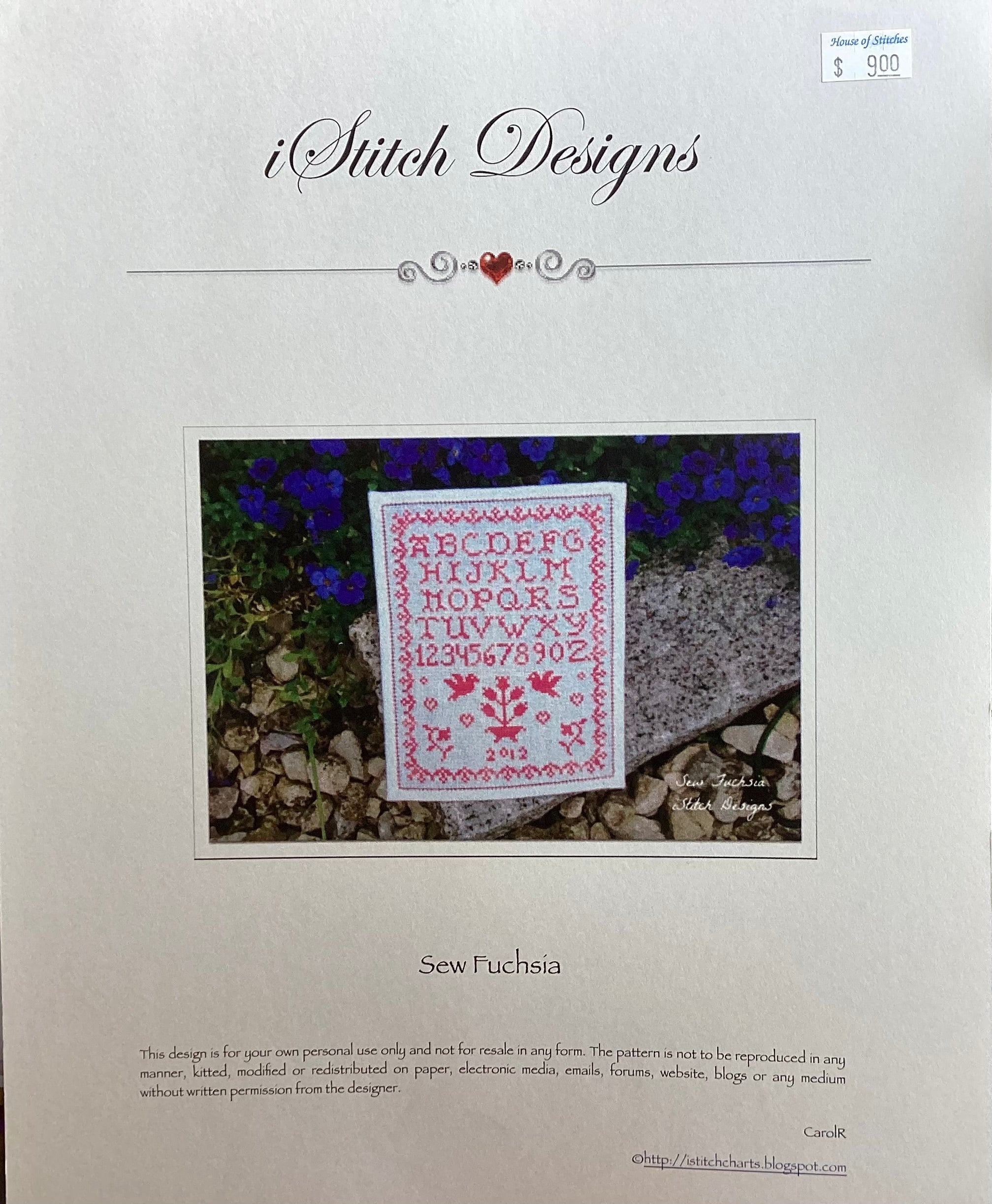 Sew Fuchsia by i Stitch Designs – HouseOfStitches