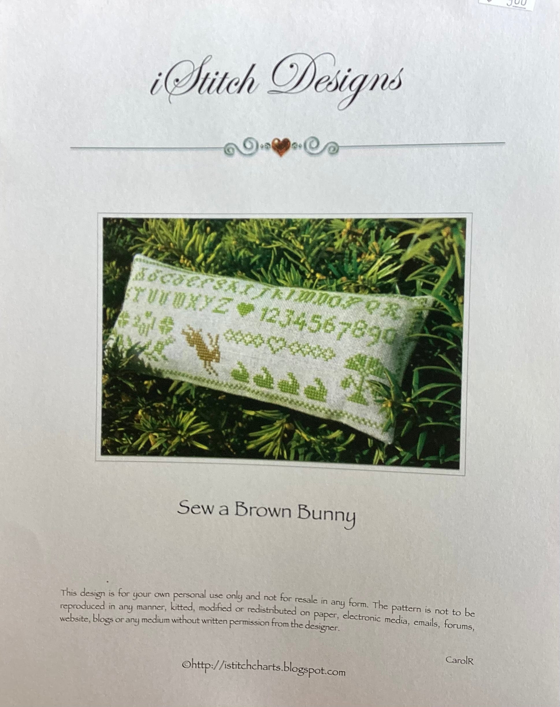 Sew a Brown Bunny by i Stitch Designs – HouseOfStitches