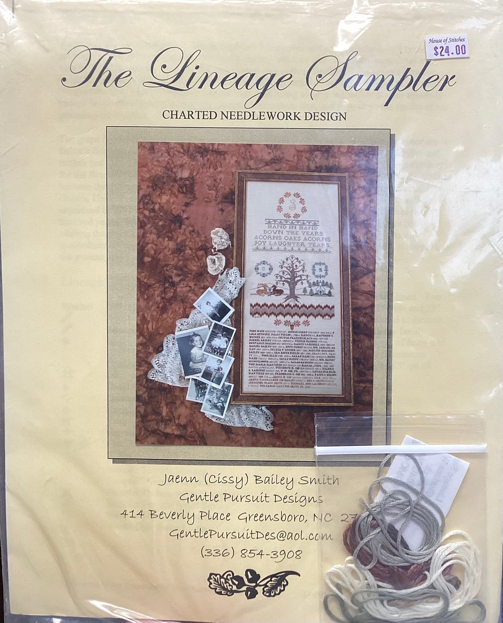The Lineage Sampler by Jaenn Bailey Smith – HouseOfStitches