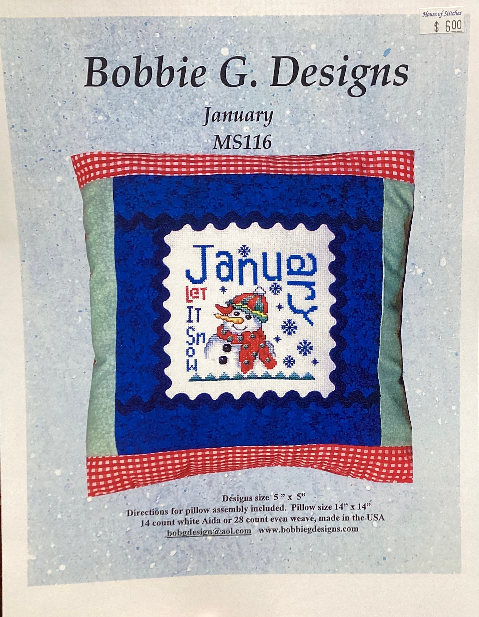January by Bobbie G. Designs – HouseOfStitches