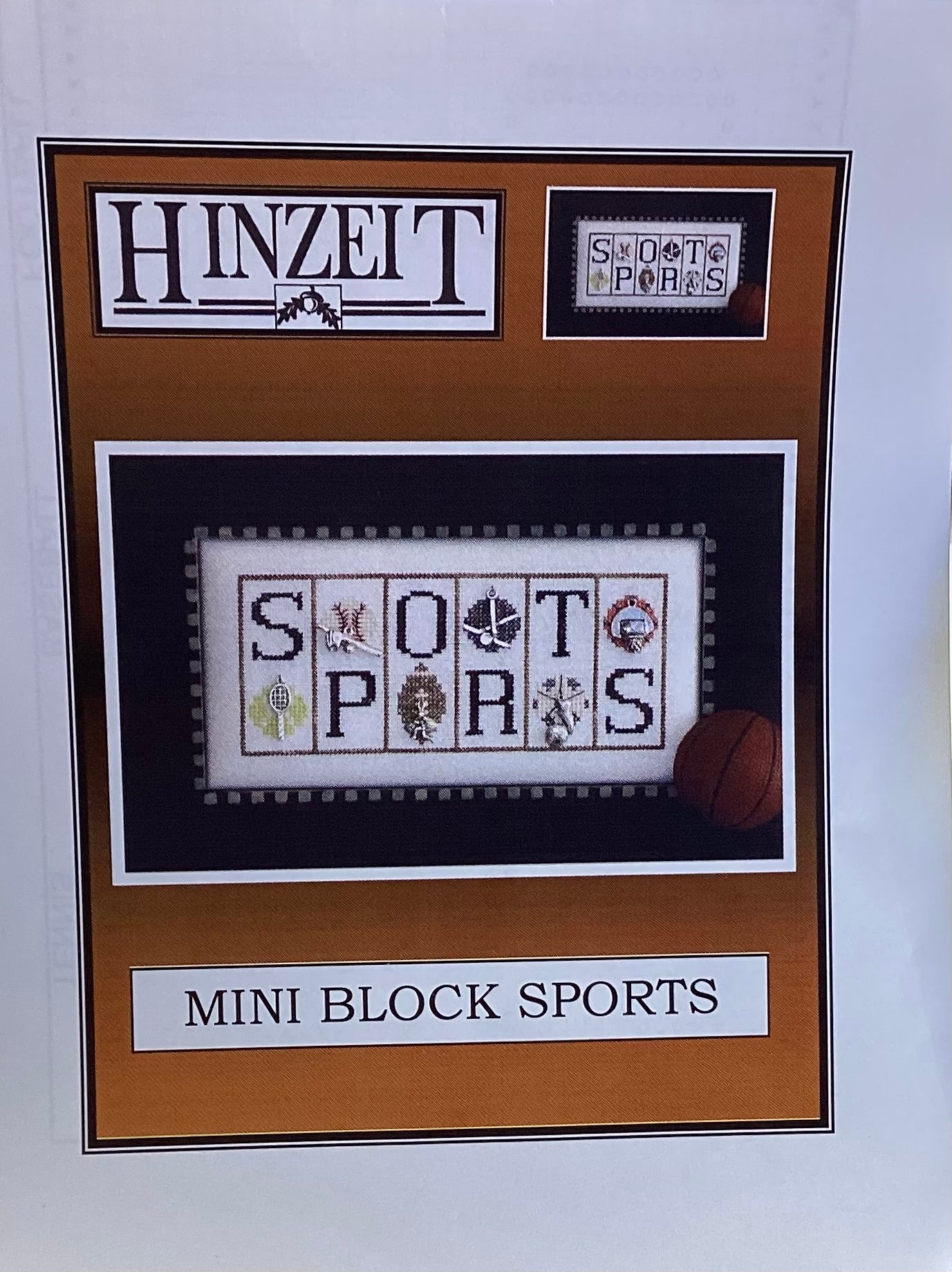 Mini Block: Sports by Hinzeit – HouseOfStitches