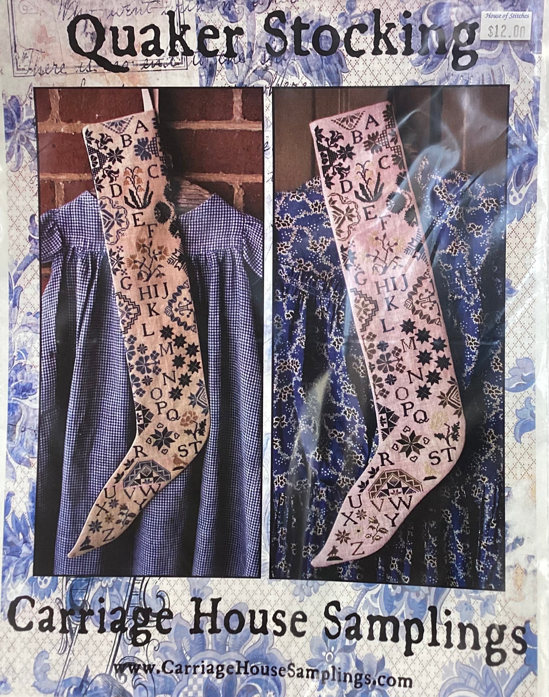 Quaker Stocking by Carriage House Samplings – HouseOfStitches